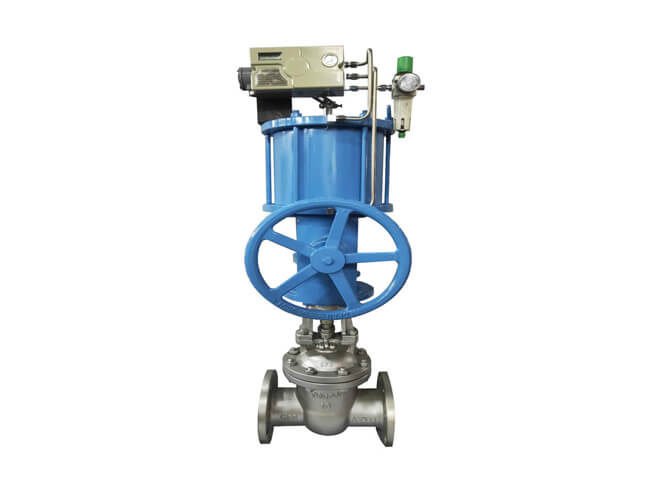 Pneumatic gate valve Control valve - Your exclusive purchasing agent in ...